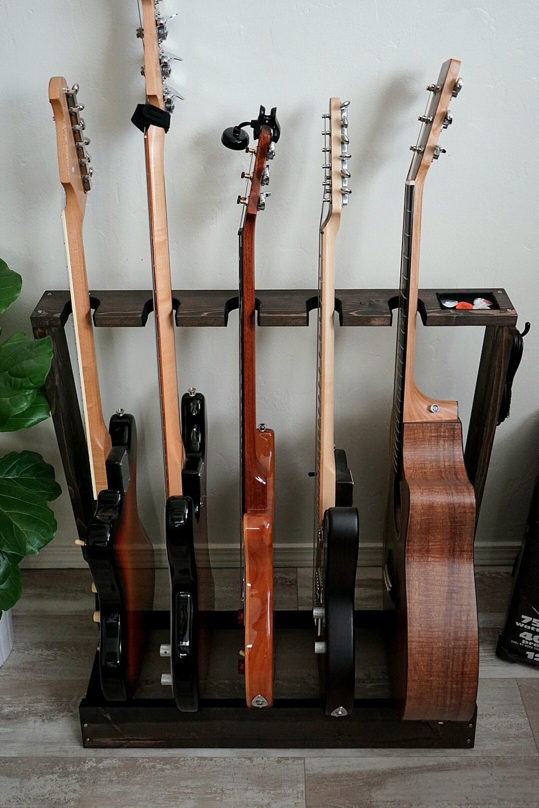 Wooden Guitar Stand Guitar Rack - Etsy
