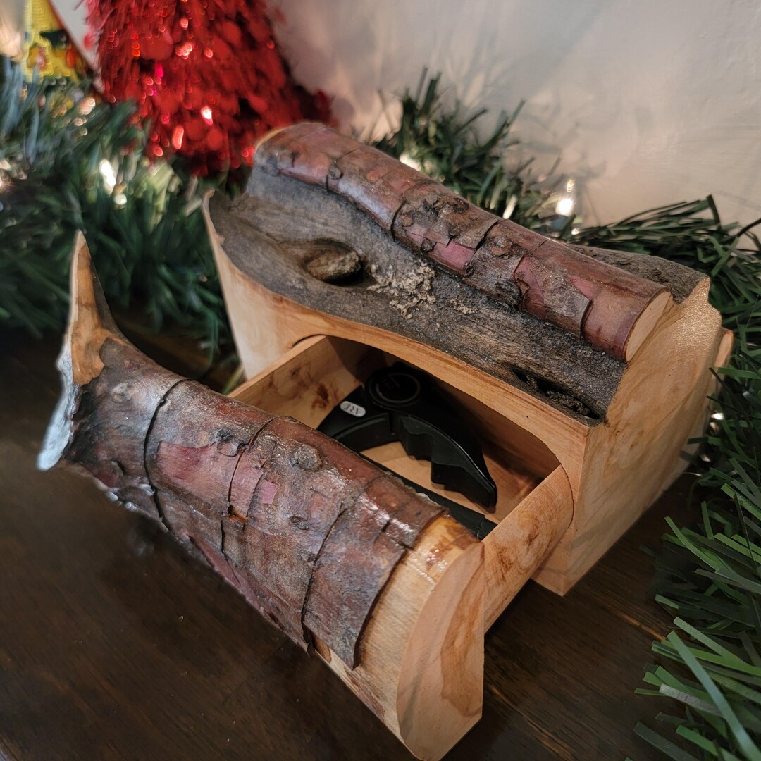 Live Edge Guitar Pick Holder, Guitar Accessory Box - Etsy
