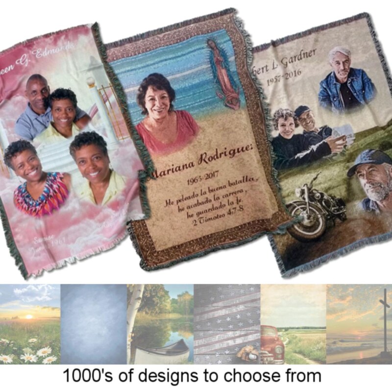 Funeral Home Gifts Tribute Blankets - 60+ Gift Ideas for 2026