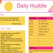 Daily Huddle Template for Medical Practice-office-clinic-group - Etsy UK