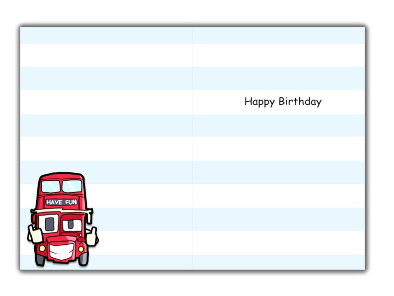 OAP Bus Pass Birthday Card - Etsy UK