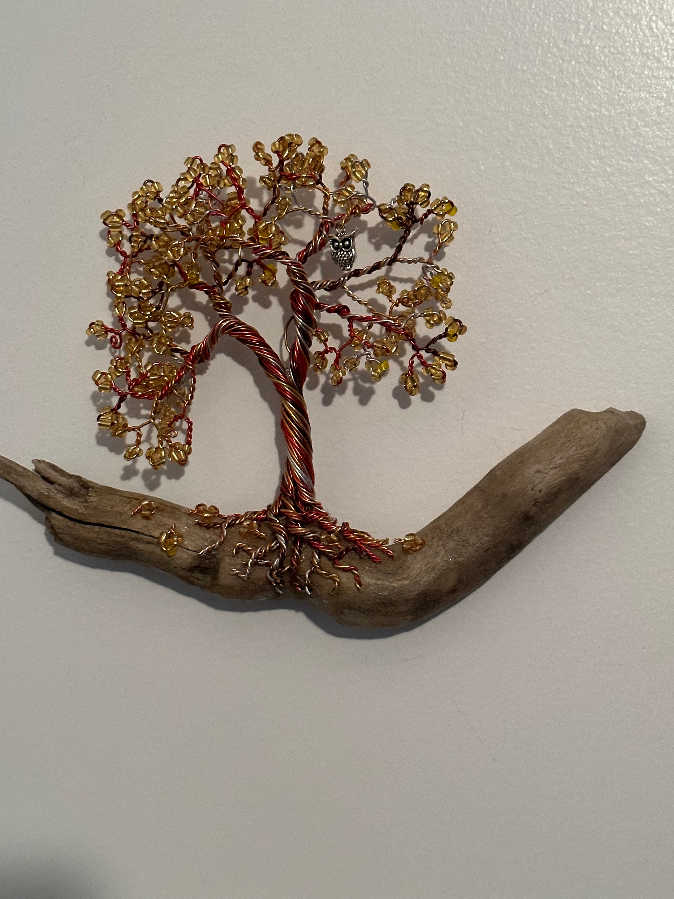 Small Wire Tree Wall Hanging - Etsy