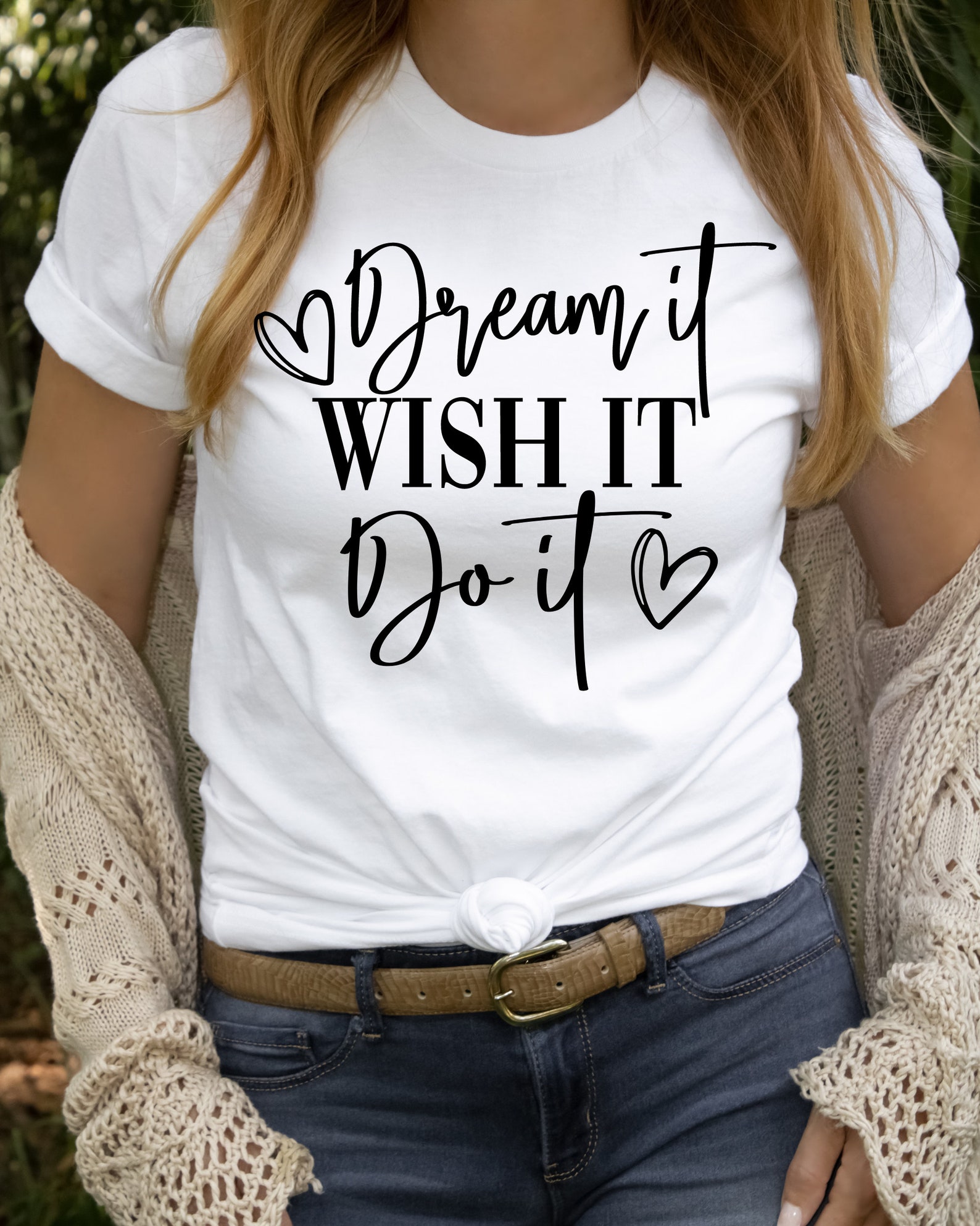 Motivation T-shirt Inspirational T-shirt Dream It T-shirt - Etsy