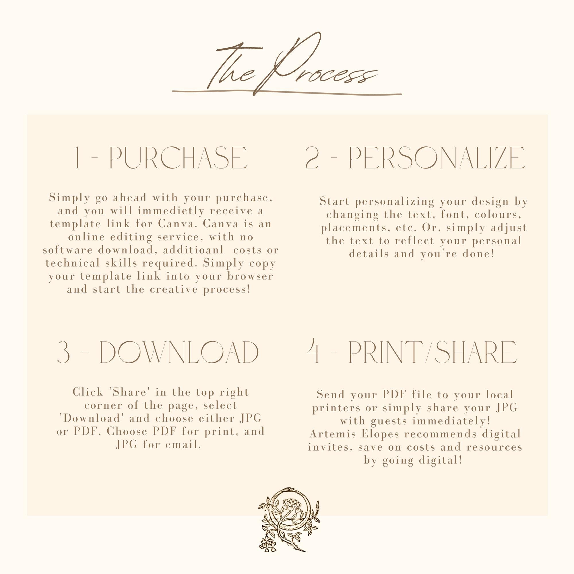 Hand Drawn Orange Coup Champagne Illustrated Soiree RSVP Card Template ...