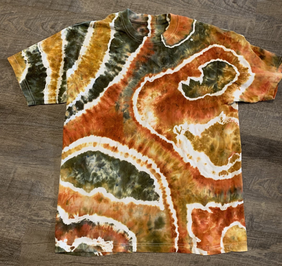 Custom Handcrafted Geode Tie Dye (men's Size M) - Etsy