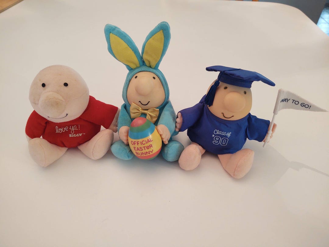 Vintage Set of 3 Ziggy Plush Dolls - Etsy