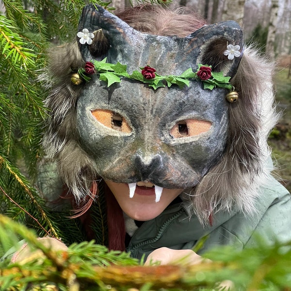 Therian Coyote Mask - Etsy