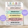 Woodland Hand Signals Posters, Neutral Printable Hand Signs, Classroom ...