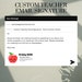 Teacher Email Signature, Personalized Email Signature for Teacher ...