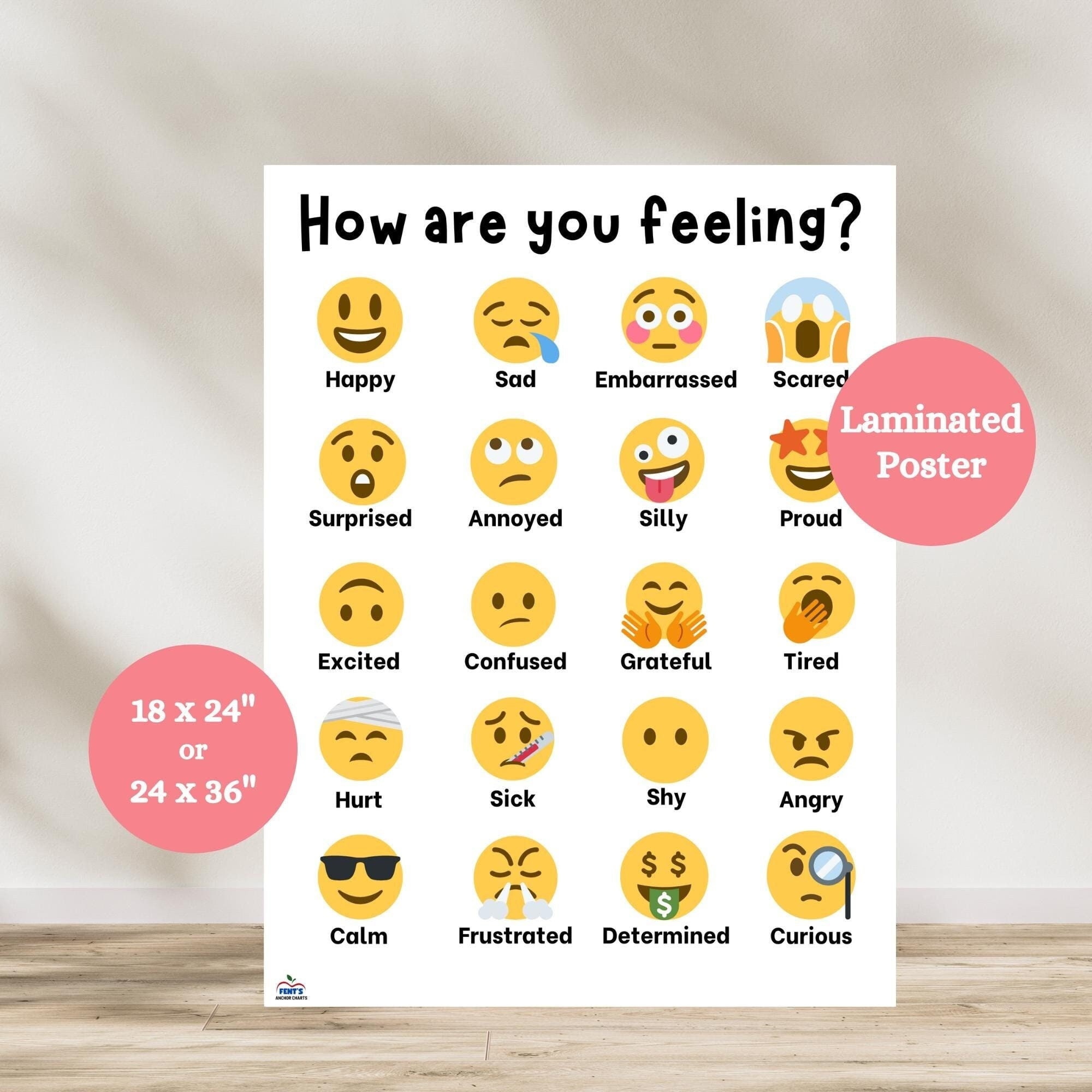Emoji Feelings Check In, Student Emotion Check in Poster, Social ...