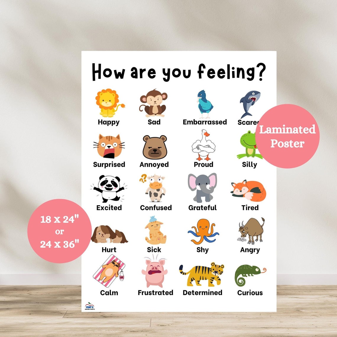 Feelings Check in Chart, Social Emotion Check in Chart for Classroom ...