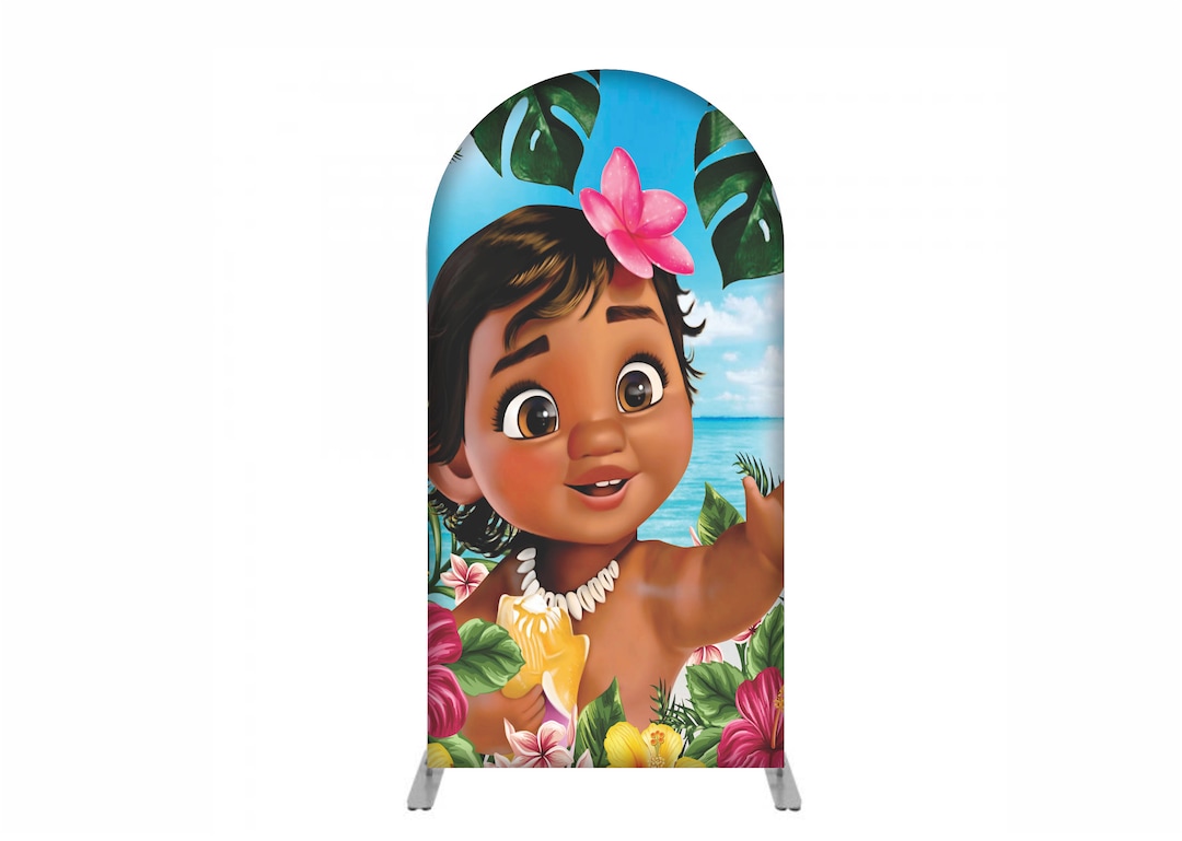 MOANA Fabric Backdrop Custom Color and Design Backdrop for - Etsy