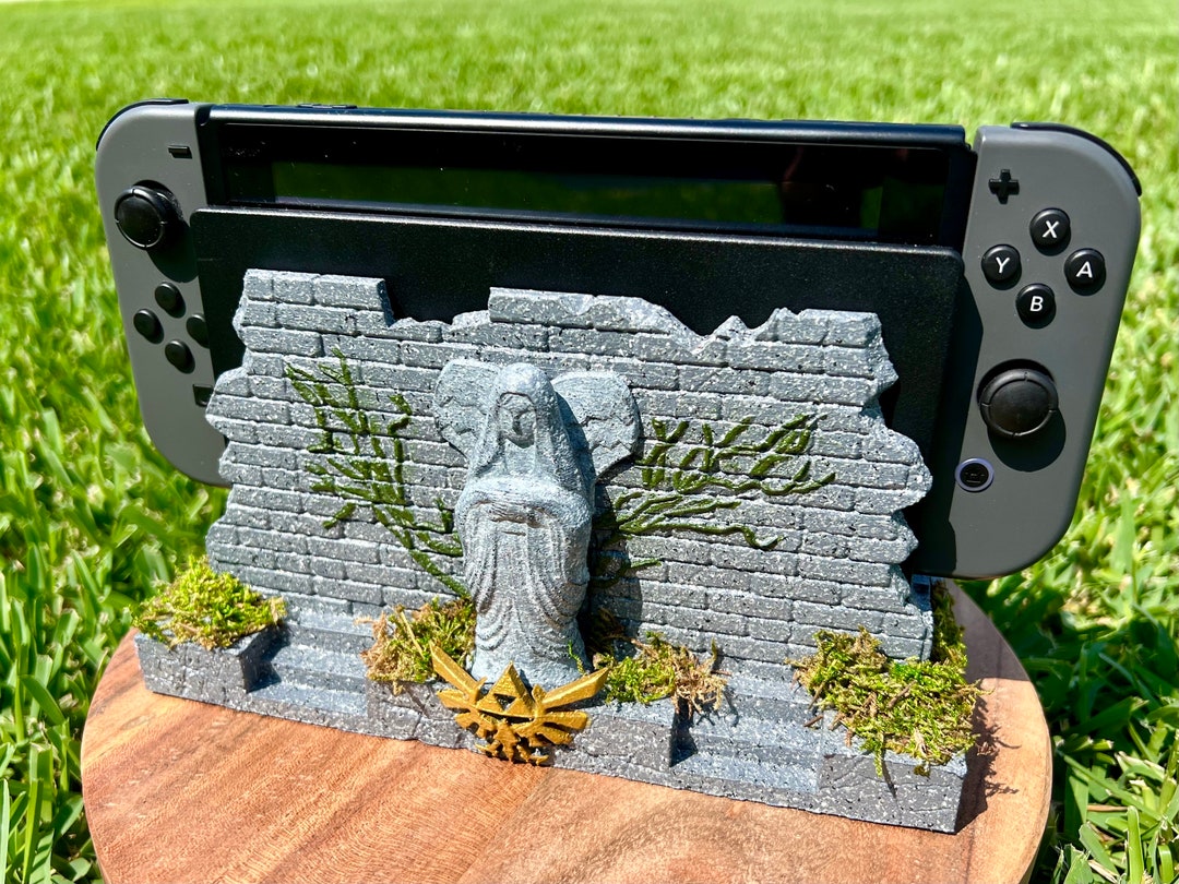 Legend of Zelda Switch Dock - Hand Painted - Video Game Accessories ...