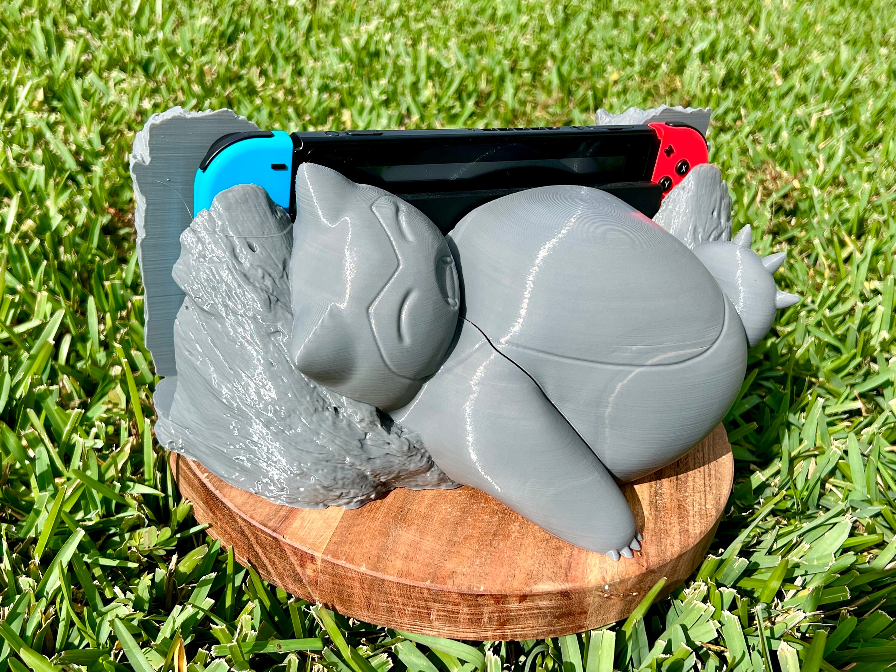 Snorlax Switch Dock Cover- Hand Painted - Video Game Accessories ...