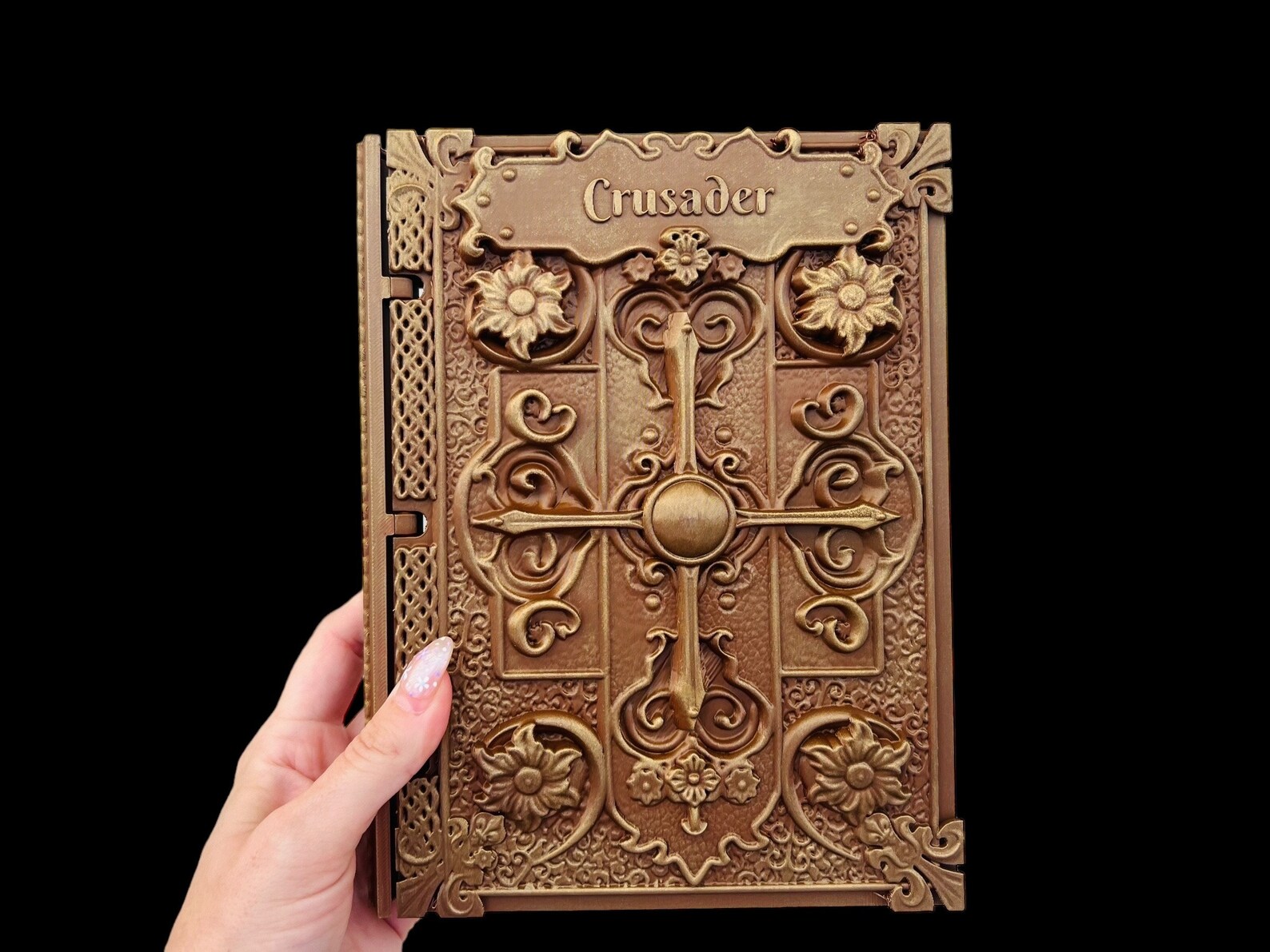 Personalized Treasure Tomb 3D Printed Notebook Cover - Reusable ...