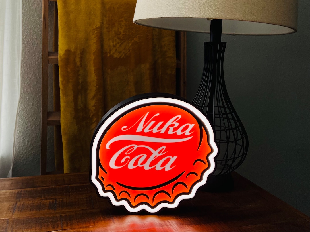 Nuka-cola Light Box Lamp - Fallout Inspired Decor - Etsy