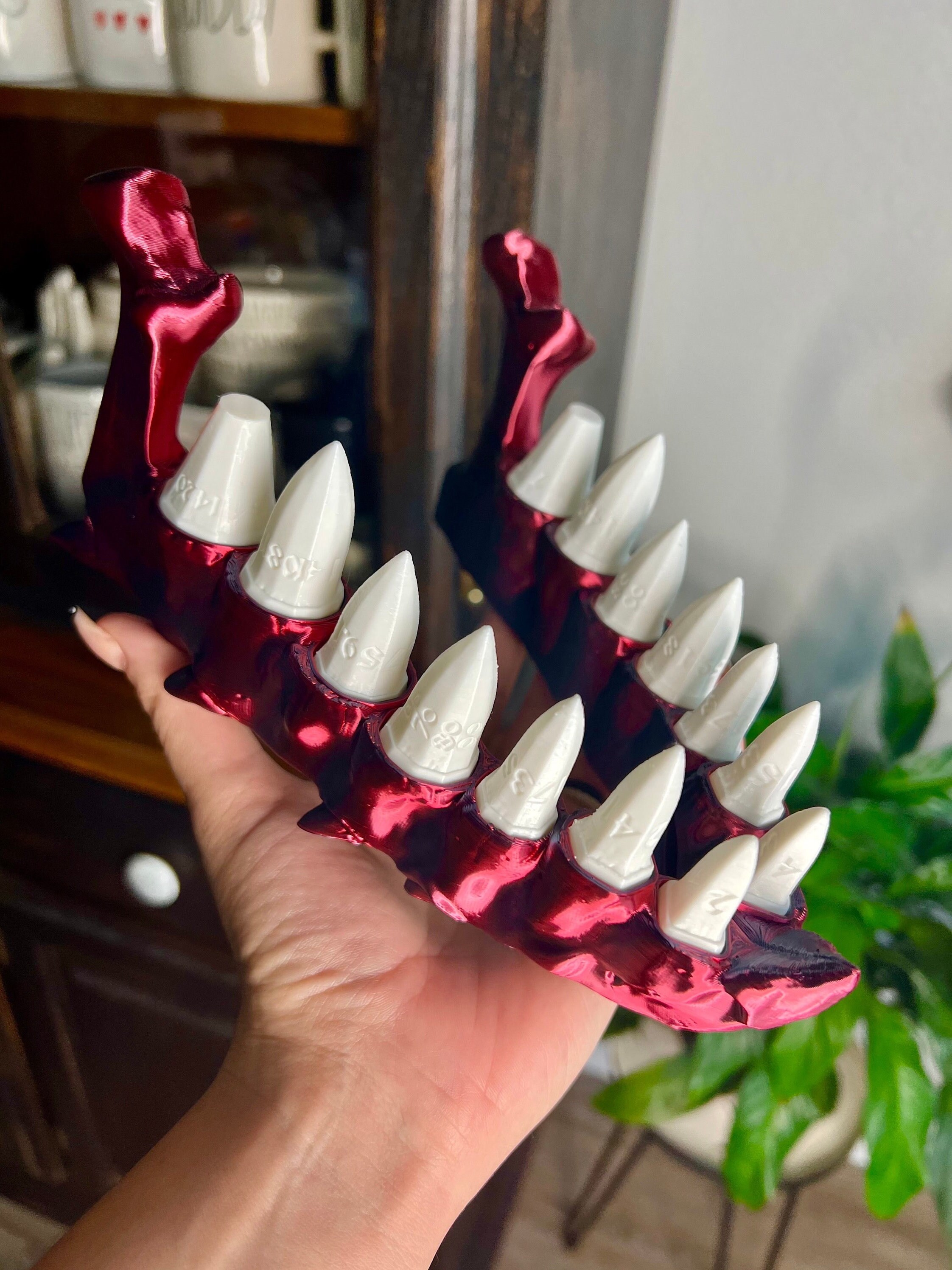 Dragon Teeth Dice Set Ars Moriendi 3D - Etsy