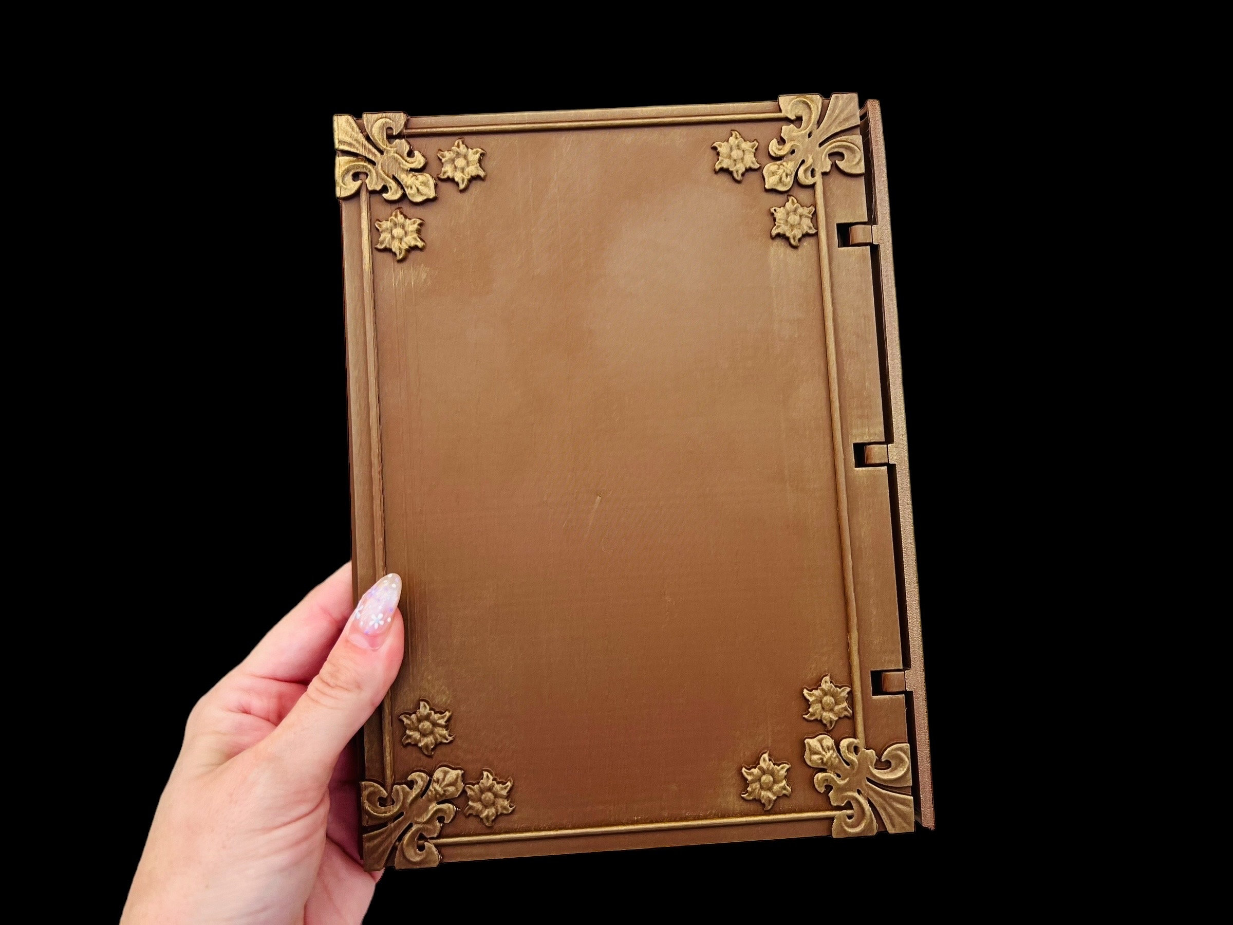 Personalized Treasure Tomb 3D Printed Notebook Cover - Reusable ...