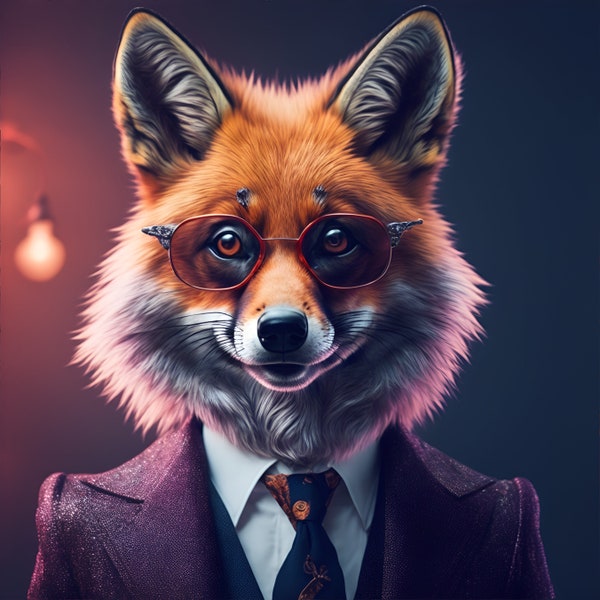 Dapper Fox - Etsy