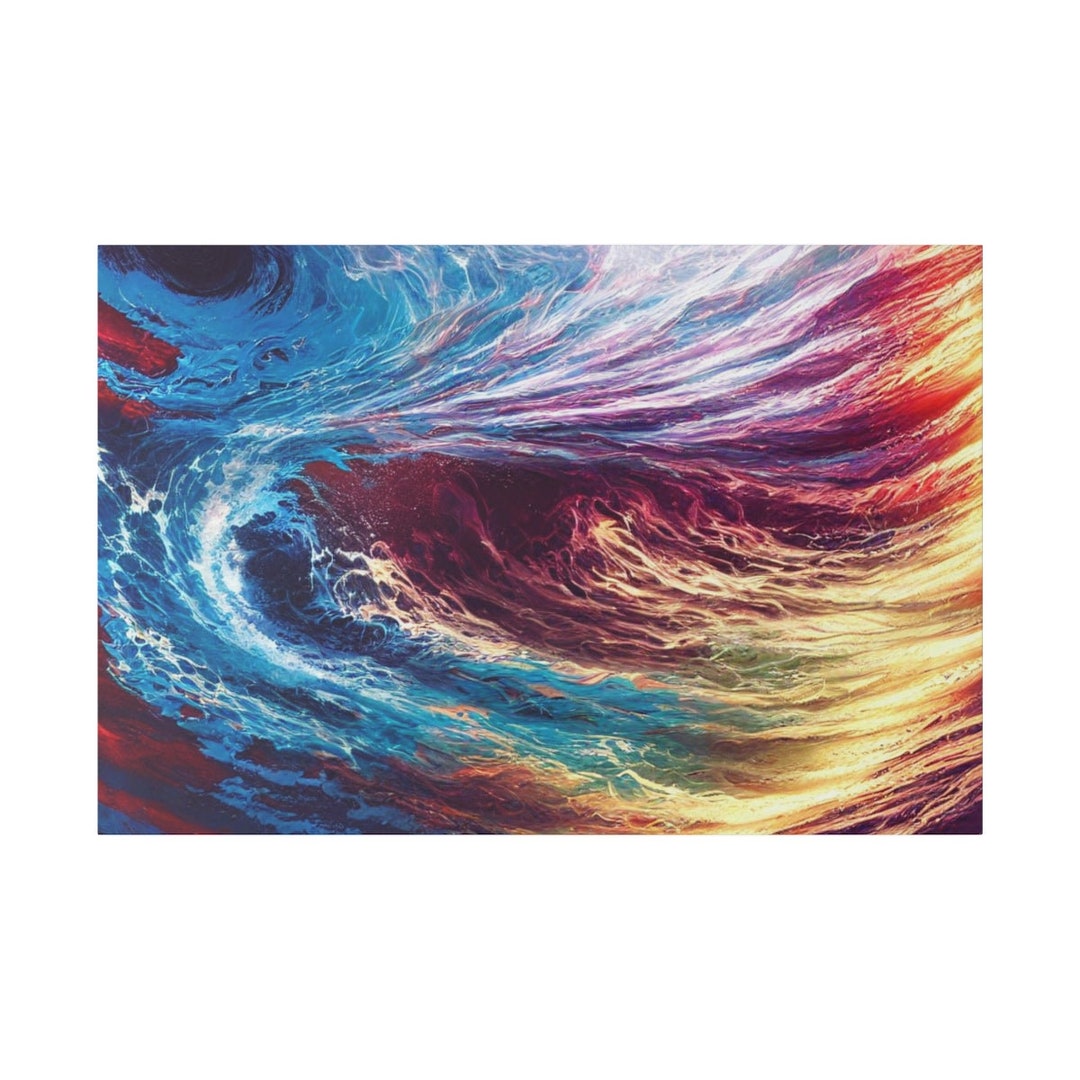 Digital Download Abstract Waves Art by Beholdersai, Unique, Printable ...