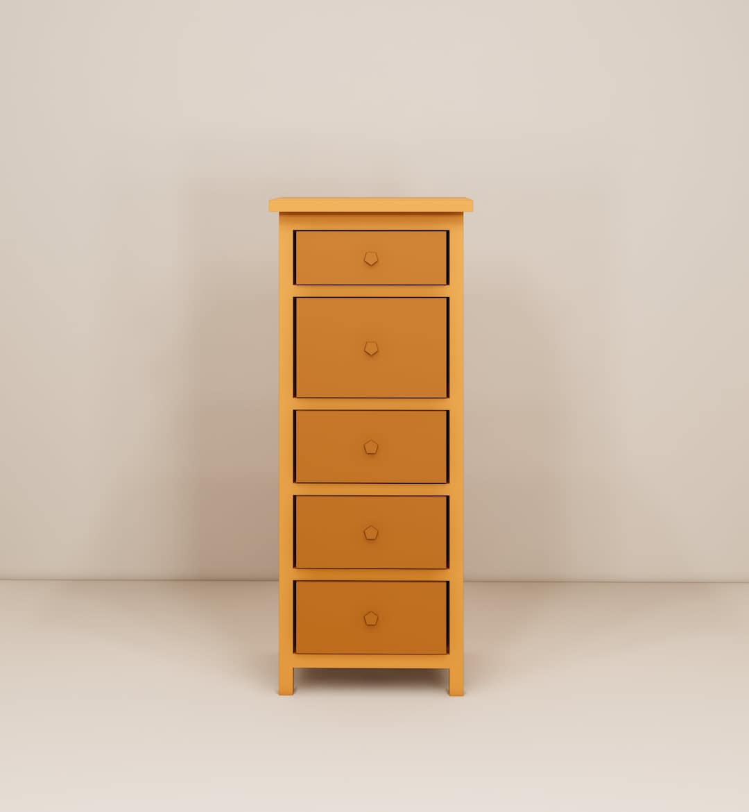 High Drawers STL File - Miniature Furniture - Dollhouse 1:12 Scale - 3D ...