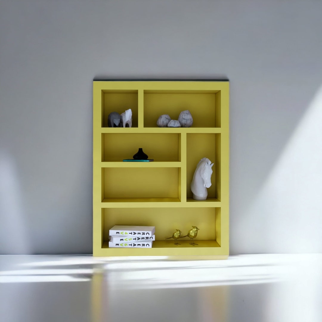 Wall Shelf STL File - Miniature Furniture - Dollhouse 1:12 Scale - 3D ...