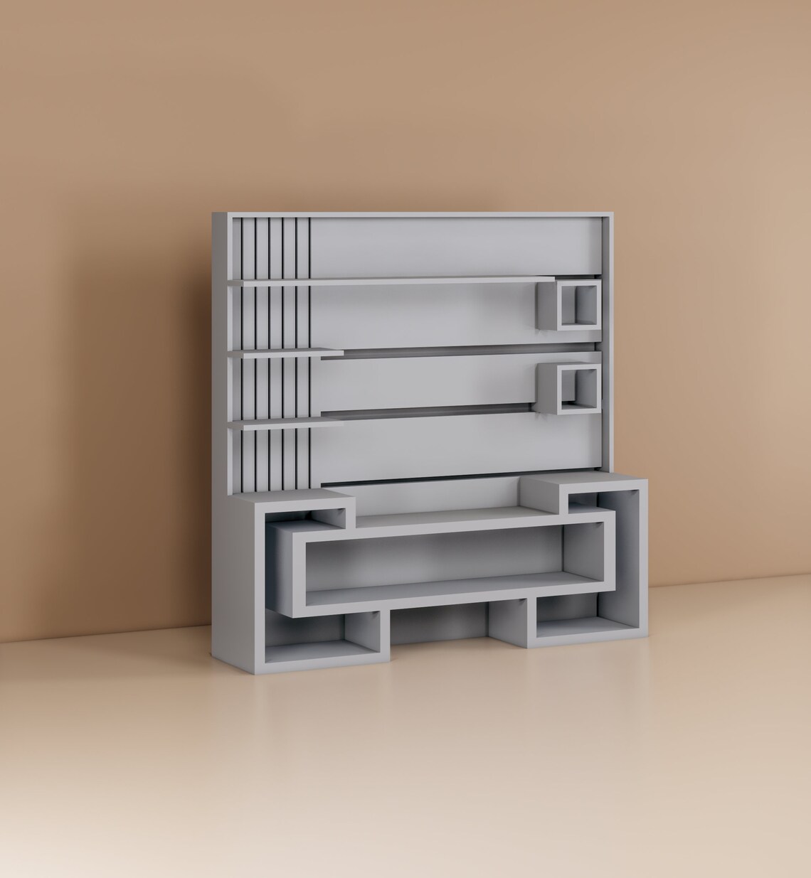 3D Dollhouse STL Files Tv Unit STL Files for 3D Printing Miniature 3D ...