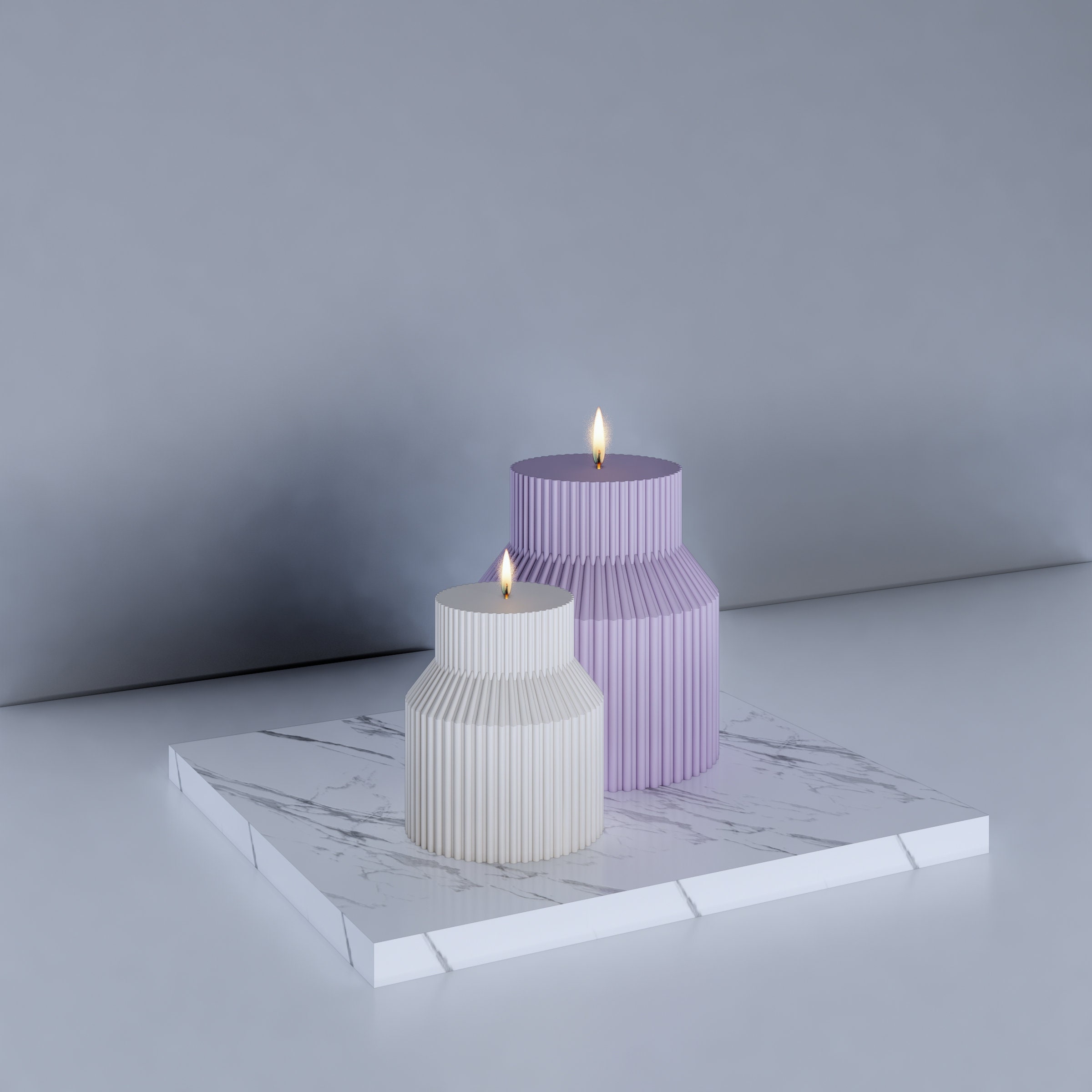 3D Candle Models STL Files Model-8 Stl File 3D Print Files - Etsy