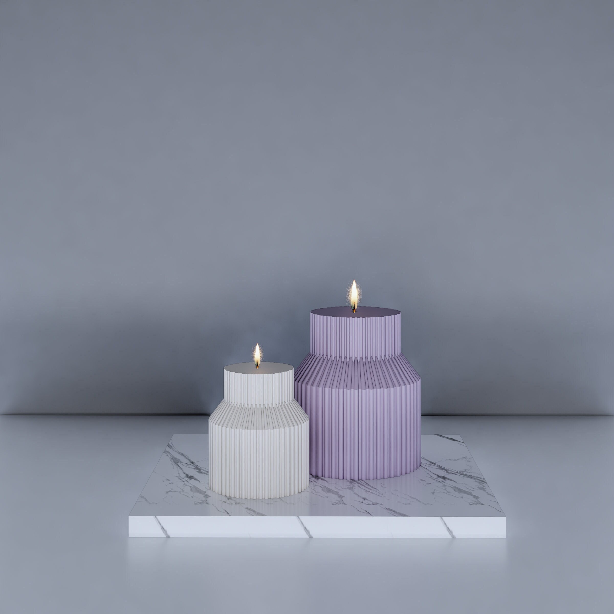 3D Candle Models STL Files Model-8 Stl File 3D Print Files - Etsy