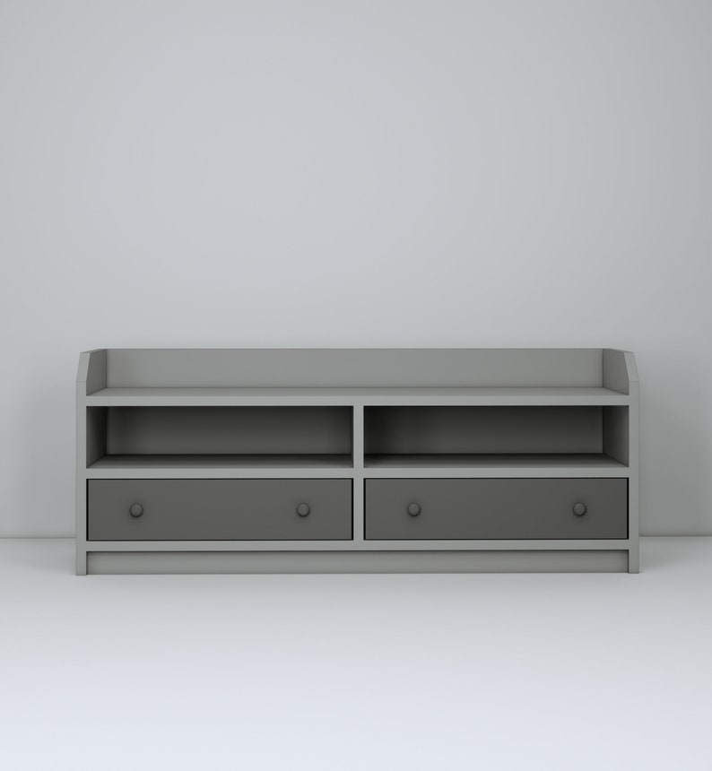 3D Dollhouse STL Files Console With Drawers STL Files for 3D Printing ...