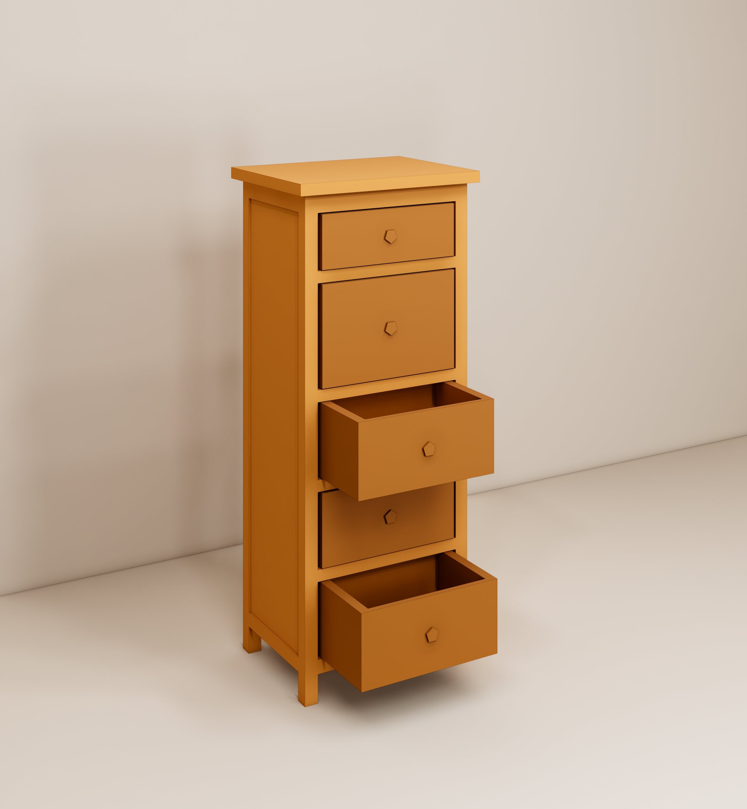 3D Dollhouse STL Files High Drawers STL Files for 3D - Etsy