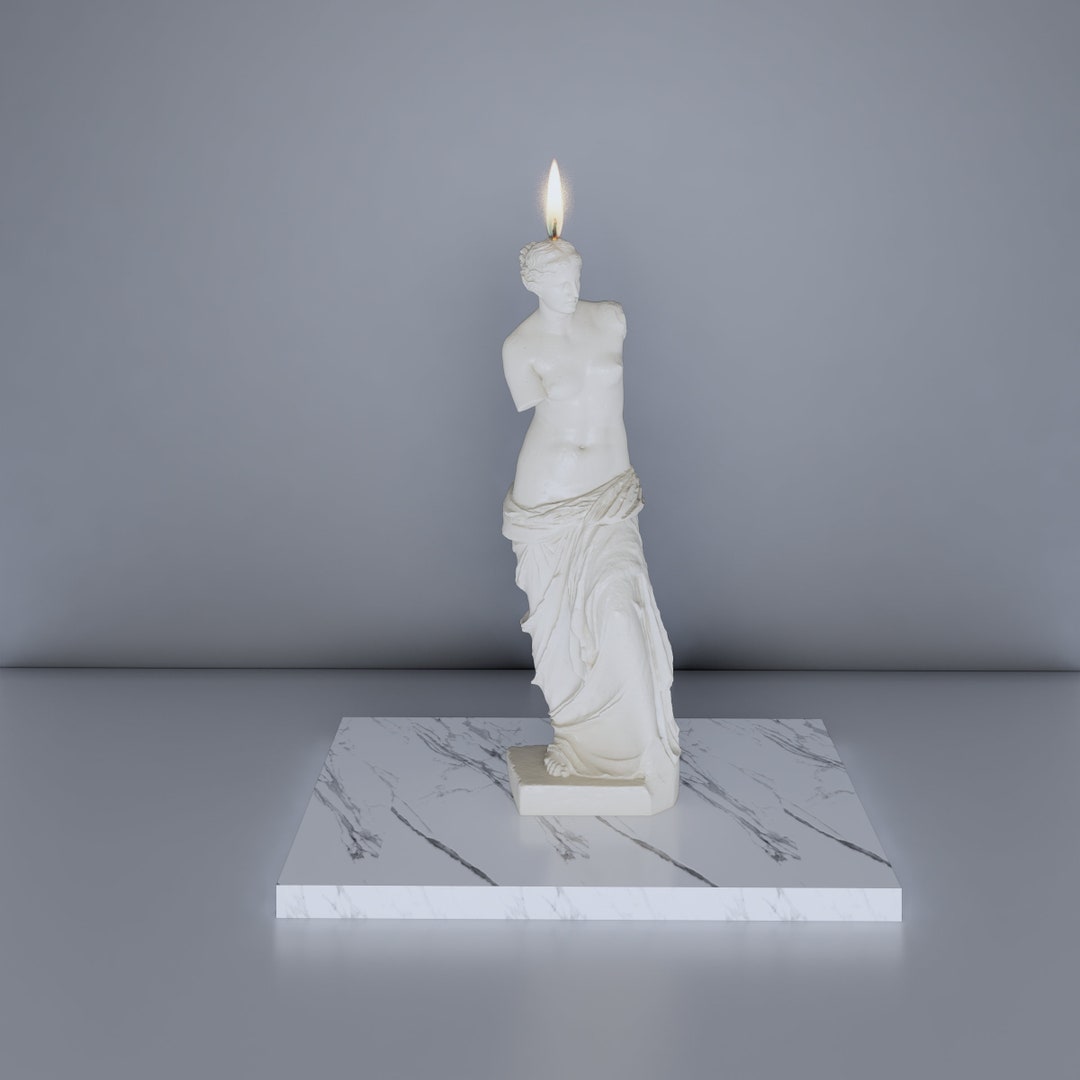 3D Candle Models STL Files Model-14 Venus Stl File 3D Print Files - Etsy