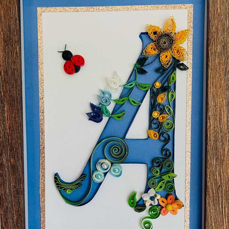 Quilling Pink Rose - Etsy