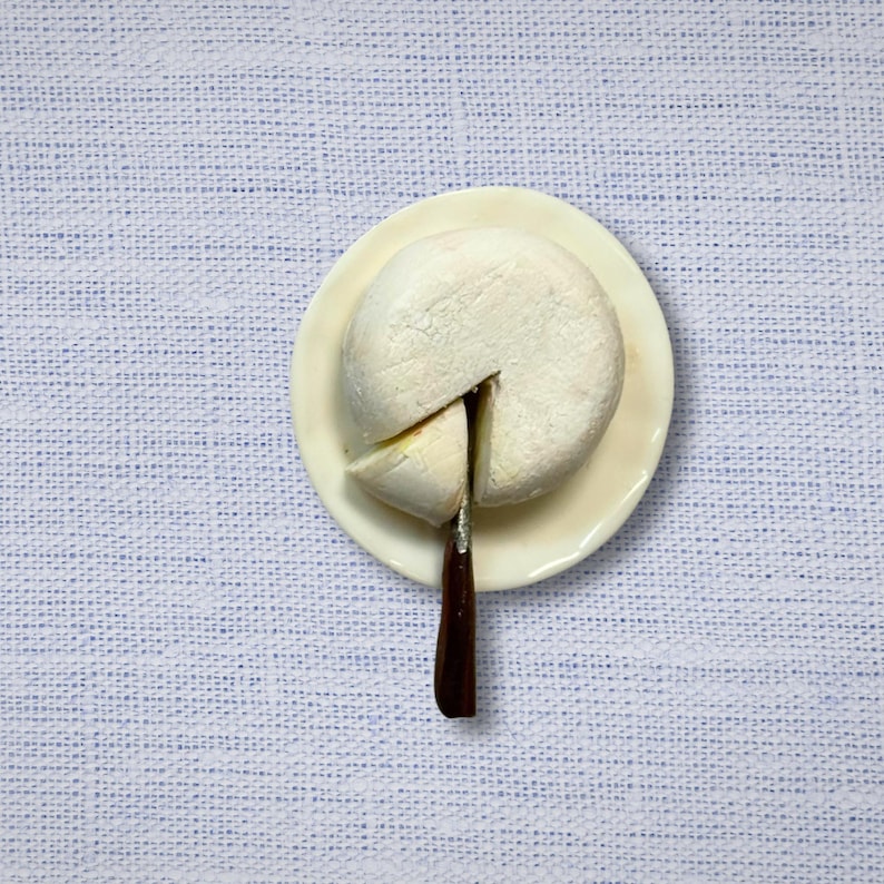 Miniature Cheese | Dollhouse Gouda, Brie, Blue Cheese, Colby Jack ...