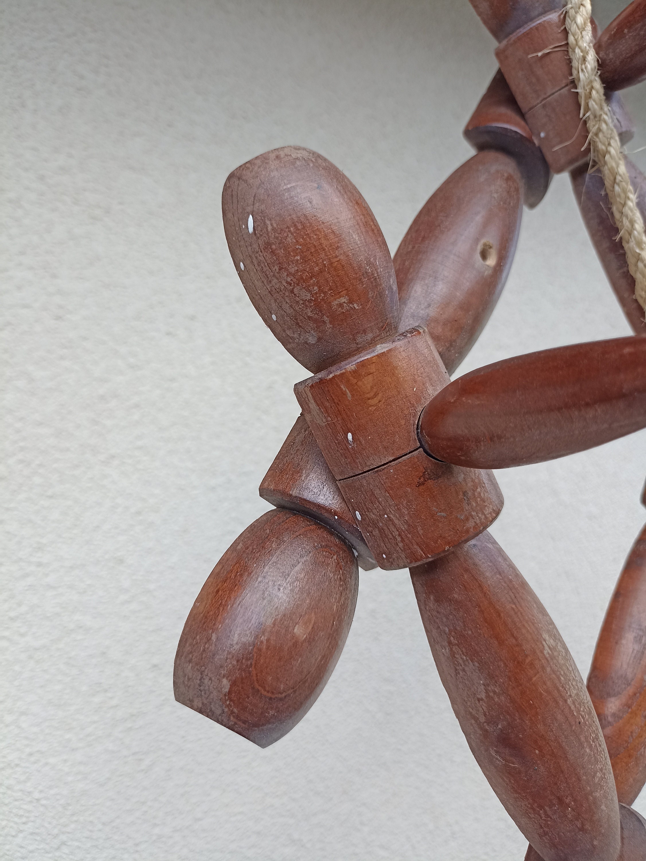 Antique French Hanger Collapsible Hanger Wall Hat Rack Harmonica Hanger ...