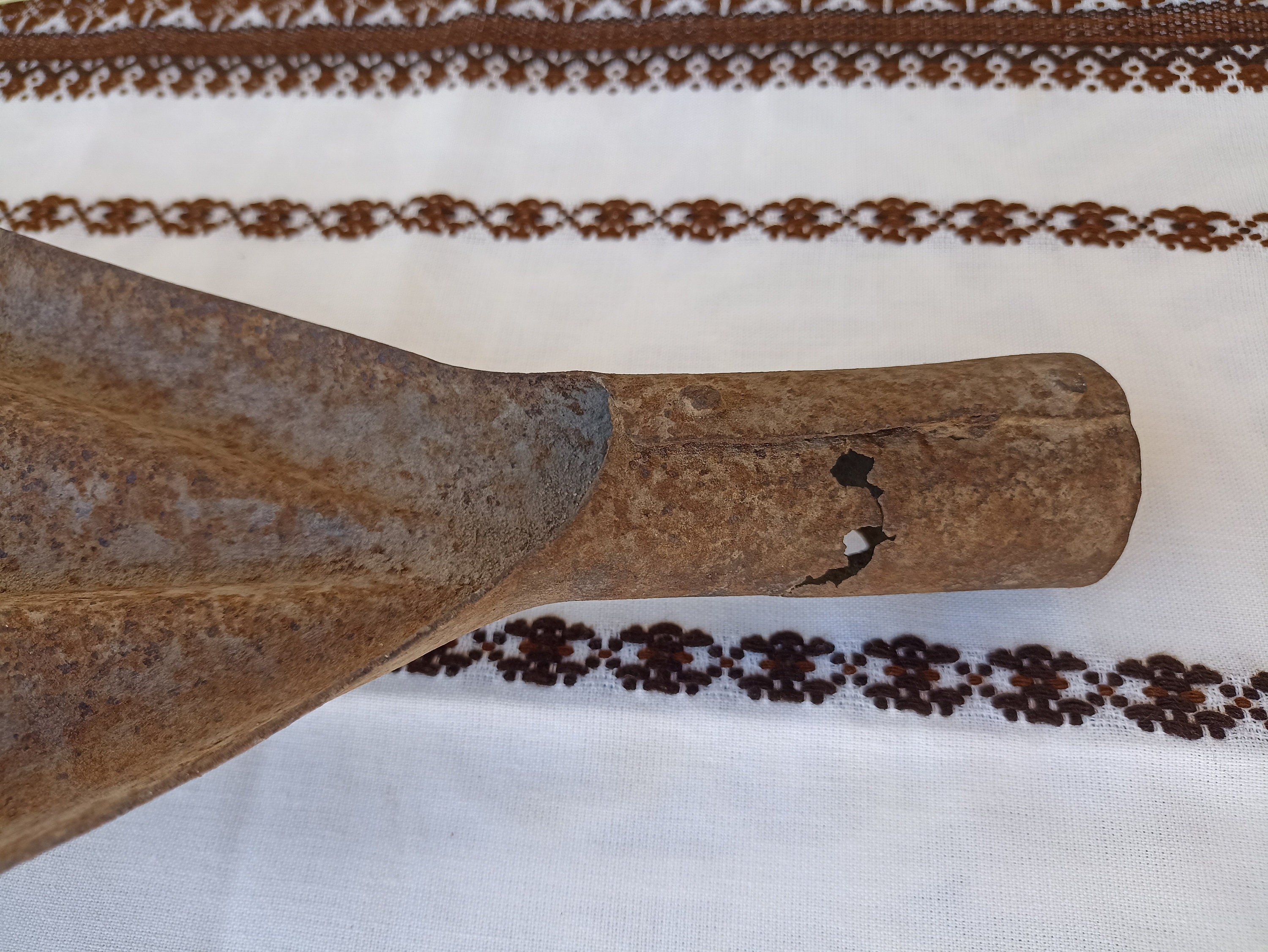 Hay Barrel Fork -garden Tool - Garden Decoration - Vintage Decoration ...