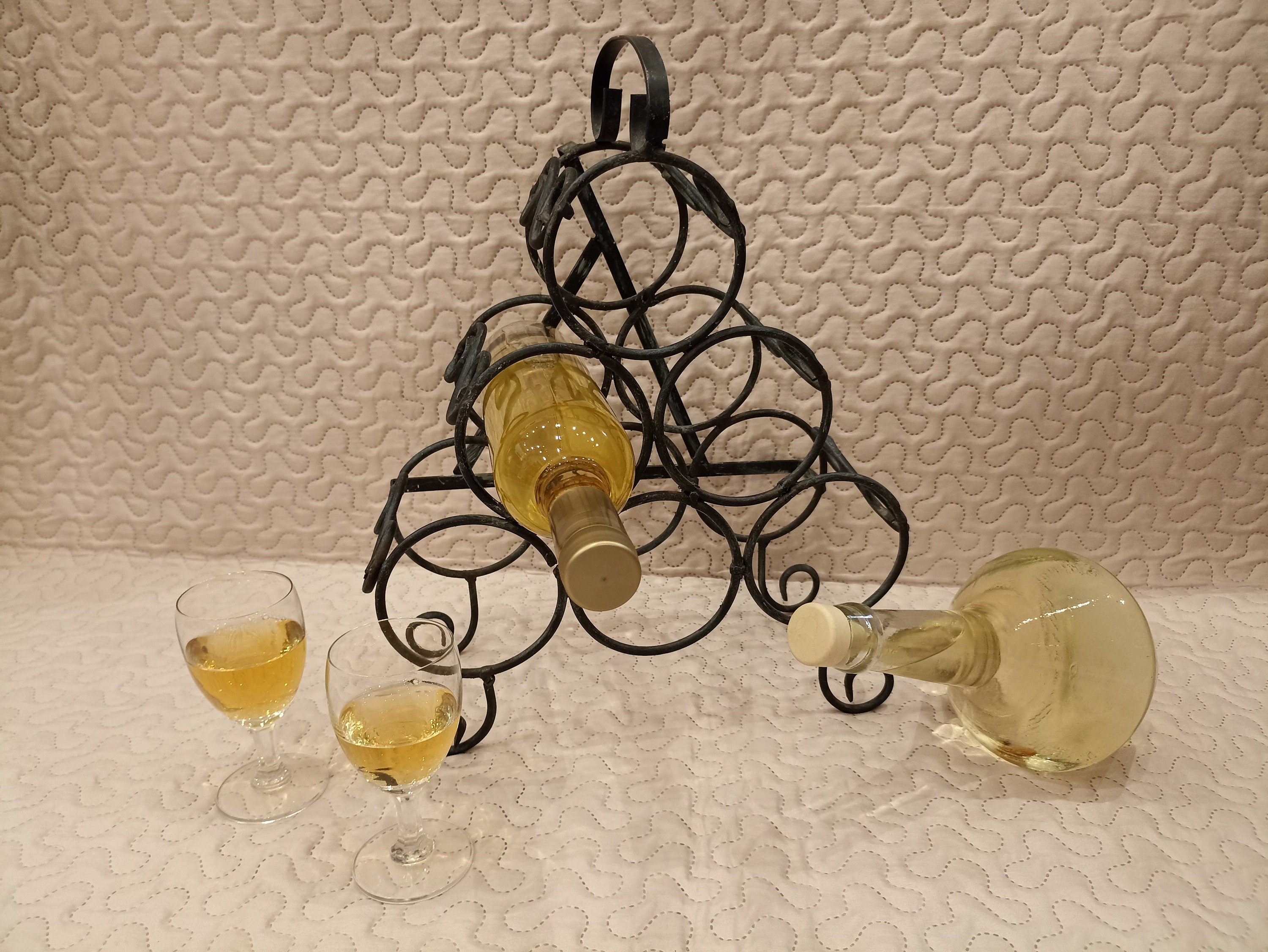 Cast Iron Wine Rack - Wall Wine Rack - Vintage Decoration - Etsy