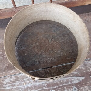 Large Wooden Hand Sieve Antique Pasta Sieve Vintage - Etsy
