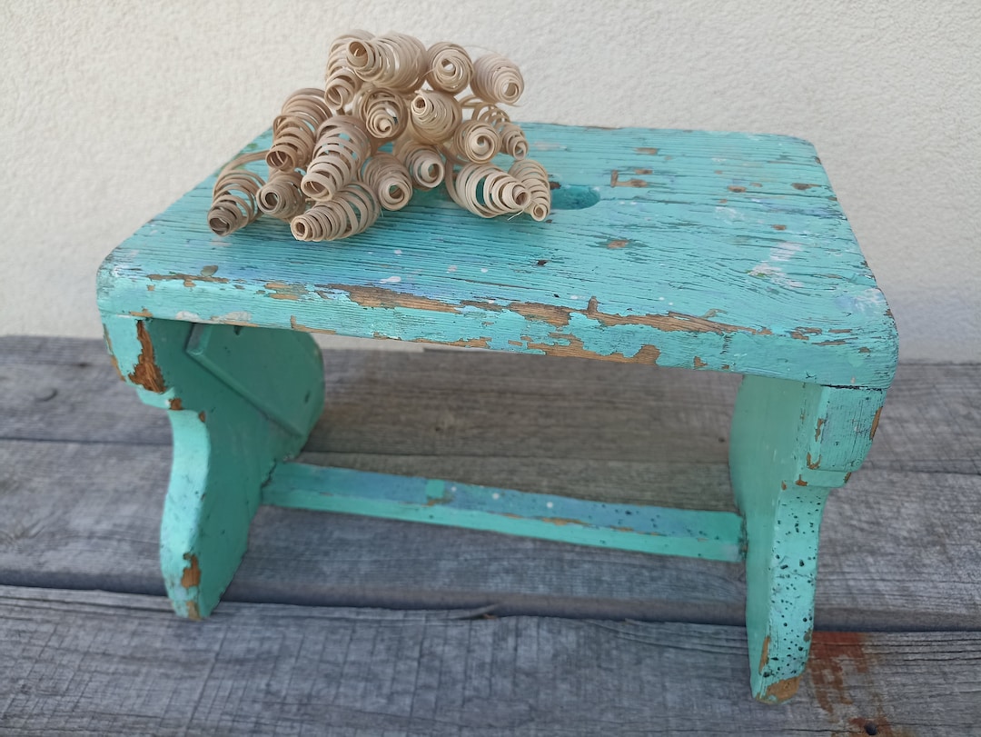 Vintage Kitchen Stool - Village Milking Chair - Vintage Decoration ...