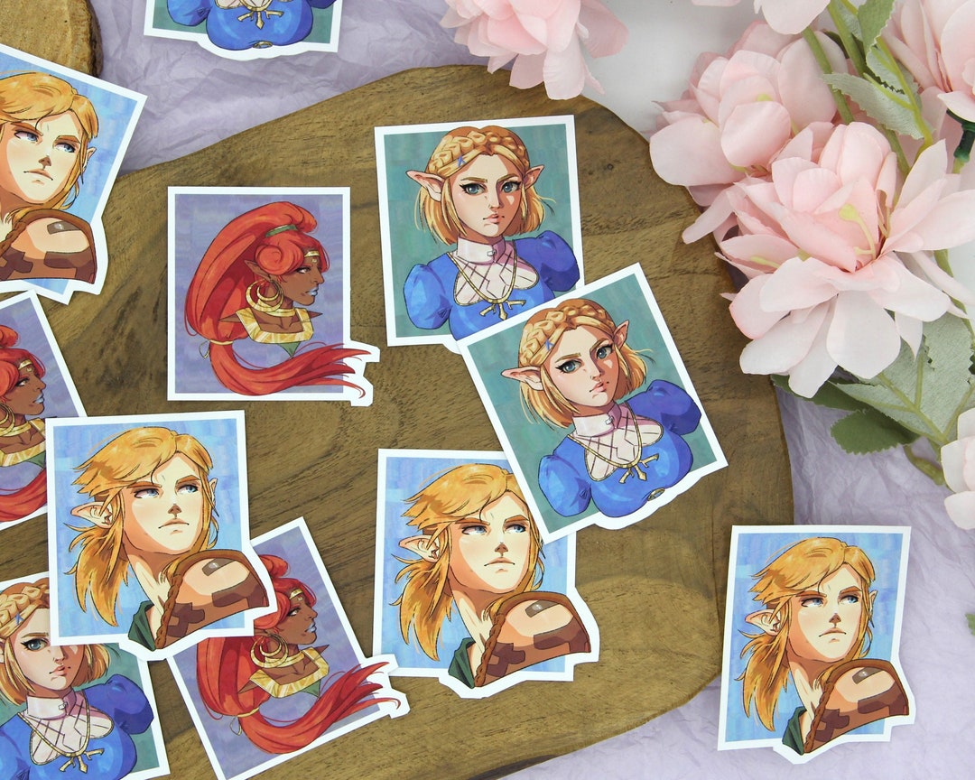 Zelda Colorful Stickers Inspired by Video Game Unique Sticker ...