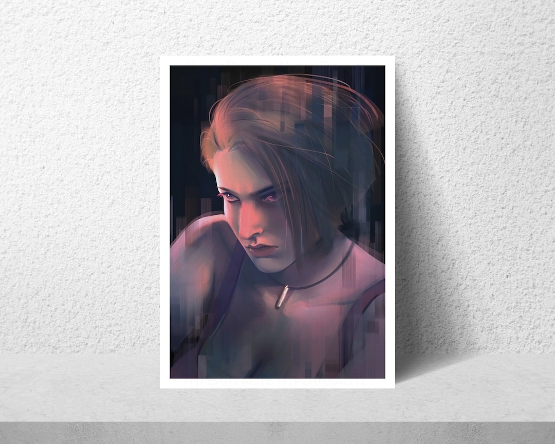 Jill Valentine From Resident Evil Print Art Poster for Gamers - Etsy