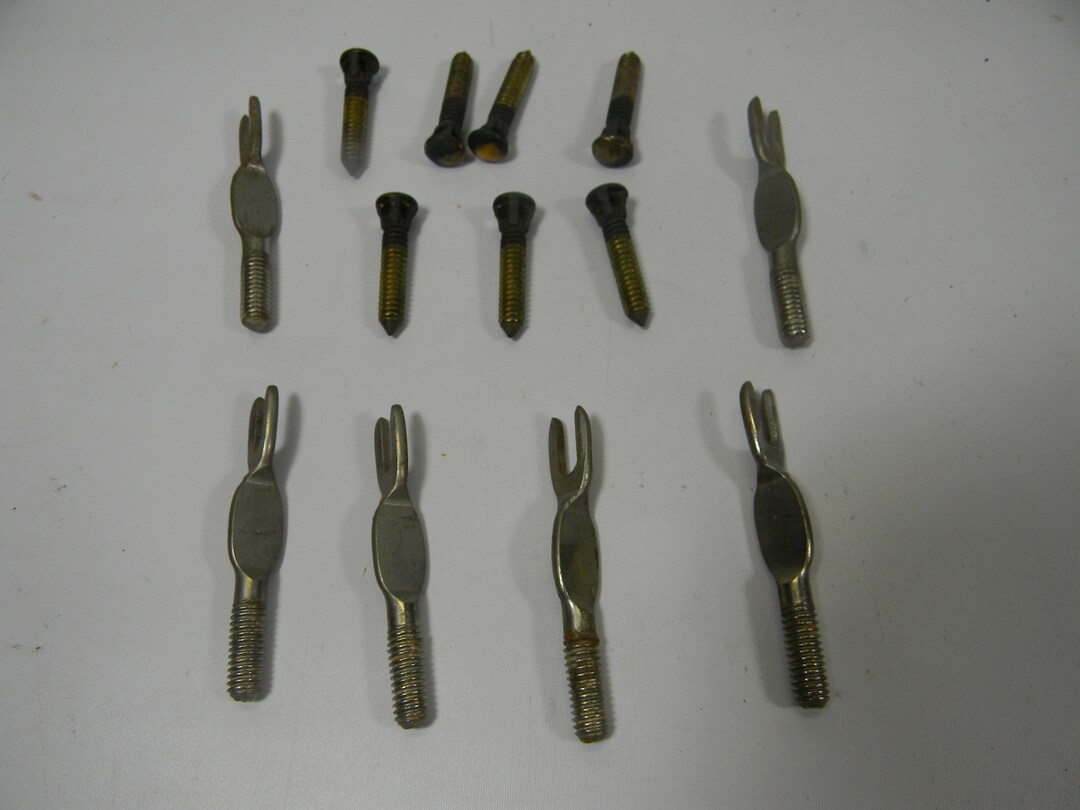 Steampunk Capstan Screws and Tuning Fork Type Screws From 1920's Piano ...