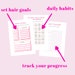 Haircare Planner // Printable Hair Care Planner, Hair Journal, Hair ...