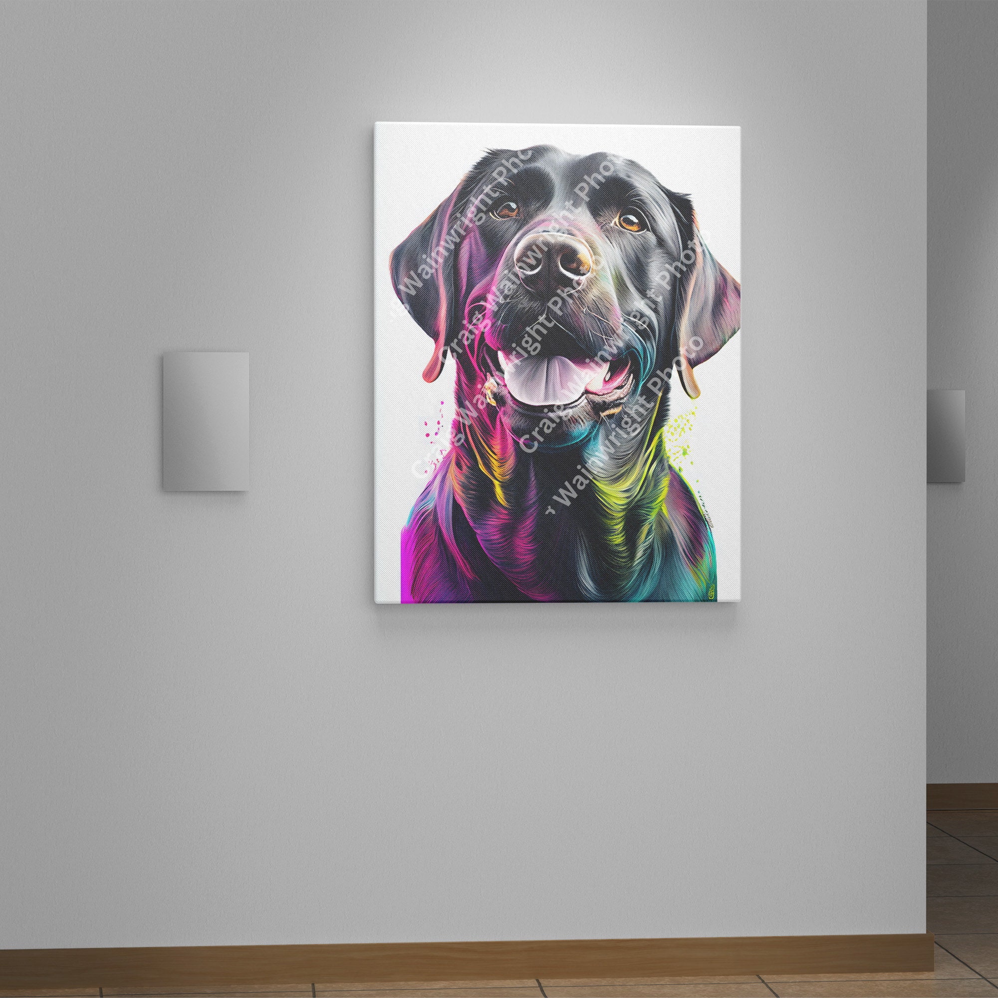 Labrador Digital Download AI Art Printable Labrador Print - Etsy