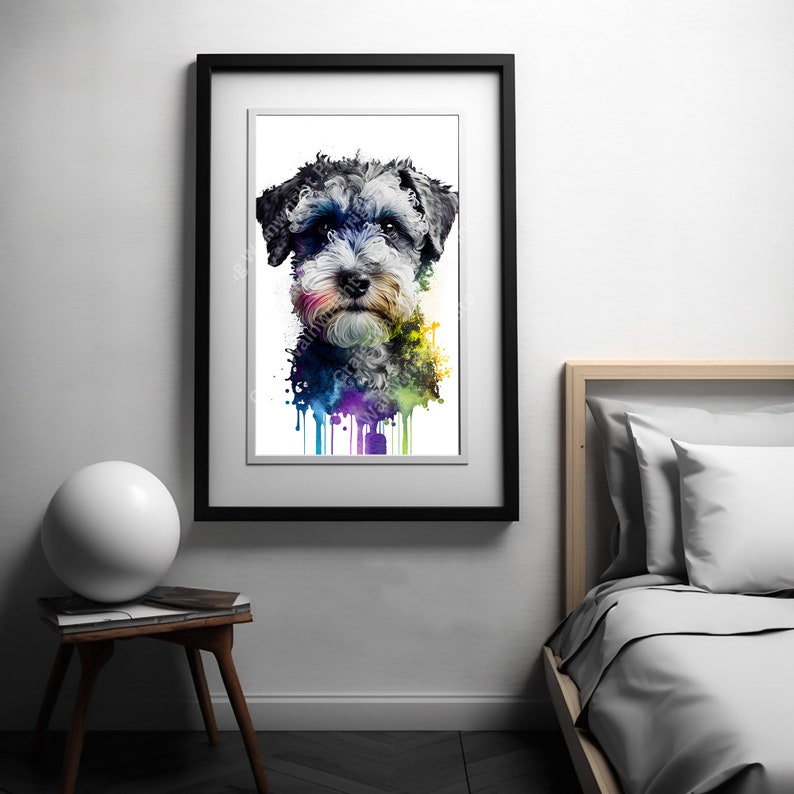 Schnoodle, Digital Download, AI Art, Printable - Etsy