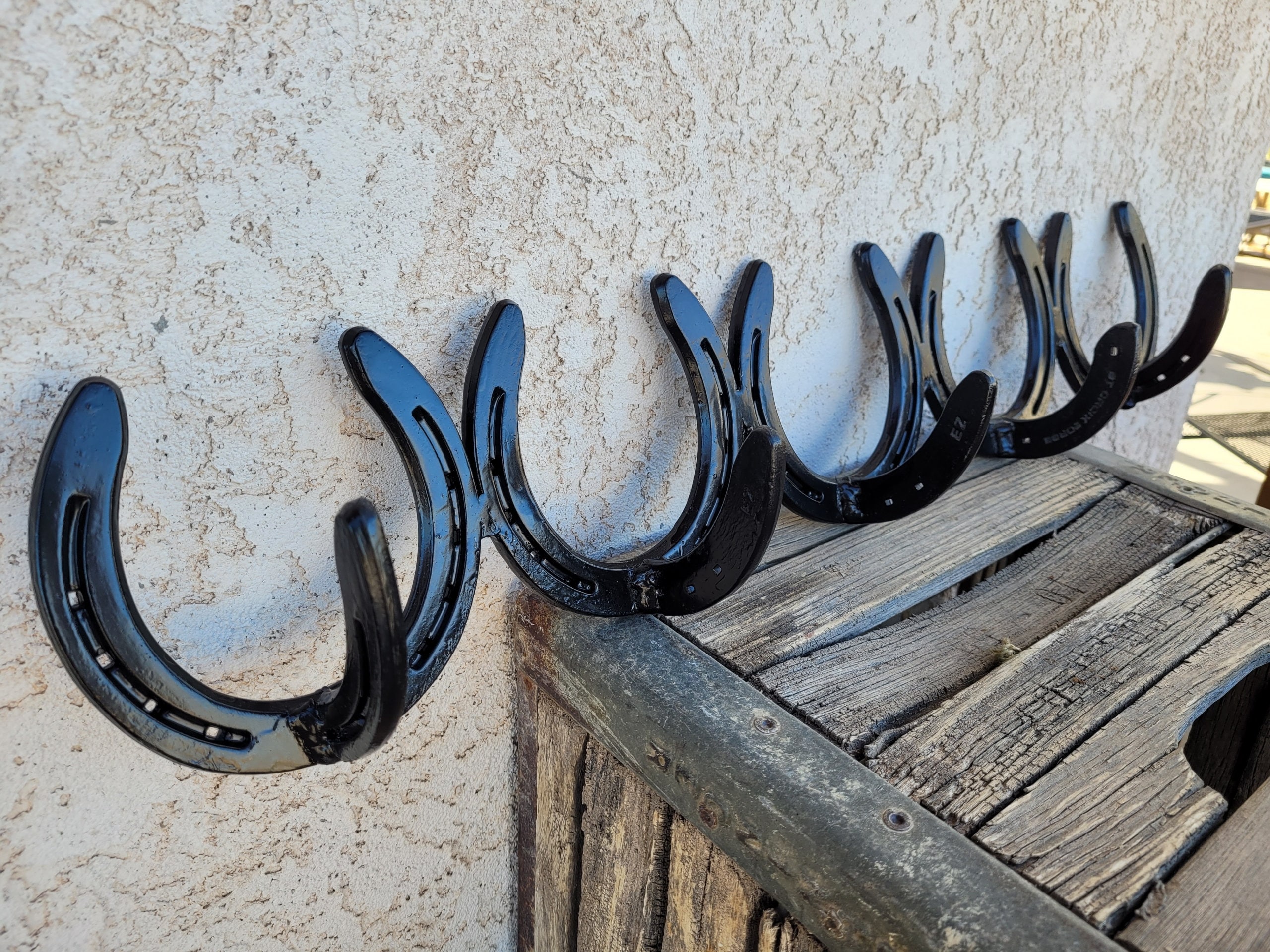 Perfect Gift Idea Horseshoe Coat Hanger. Welded Coat Rack. Welded Horse ...