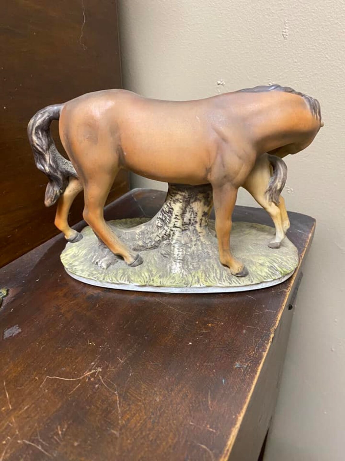Mare and Foal Ceramic Statue - Etsy