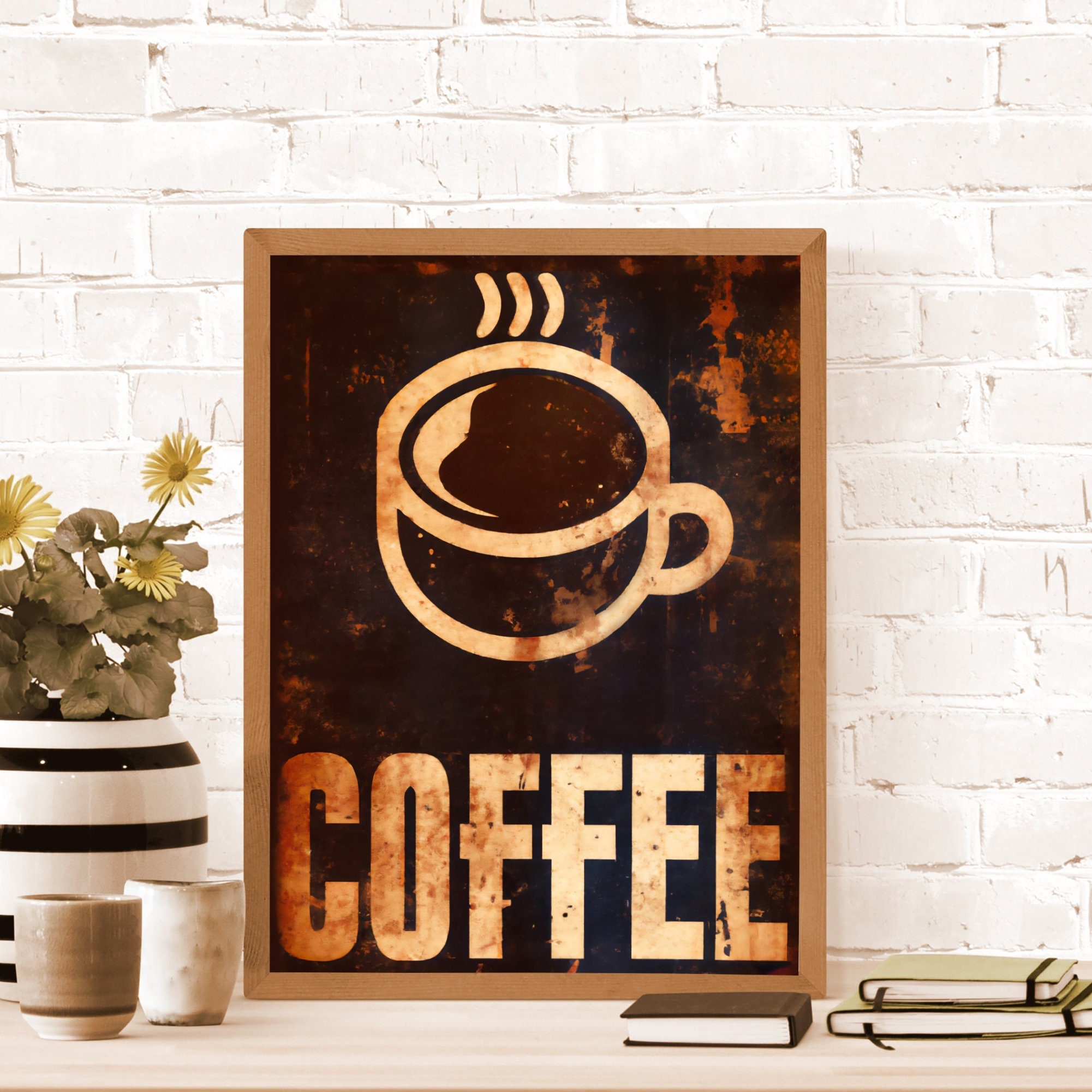 Vintage Coffee Shop Decor