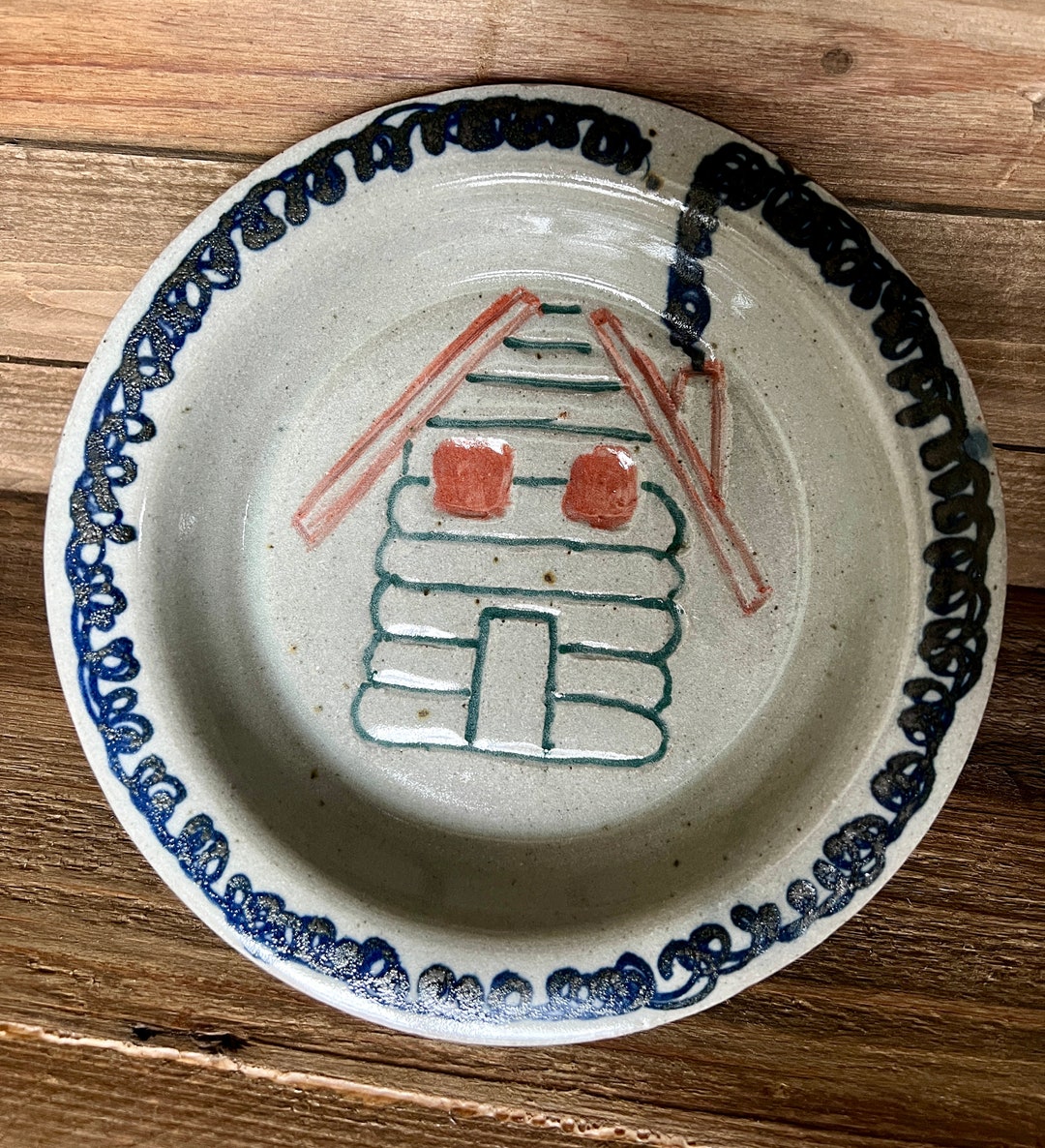 Handmade Rustic Shallow Pottery Bowls - Etsy