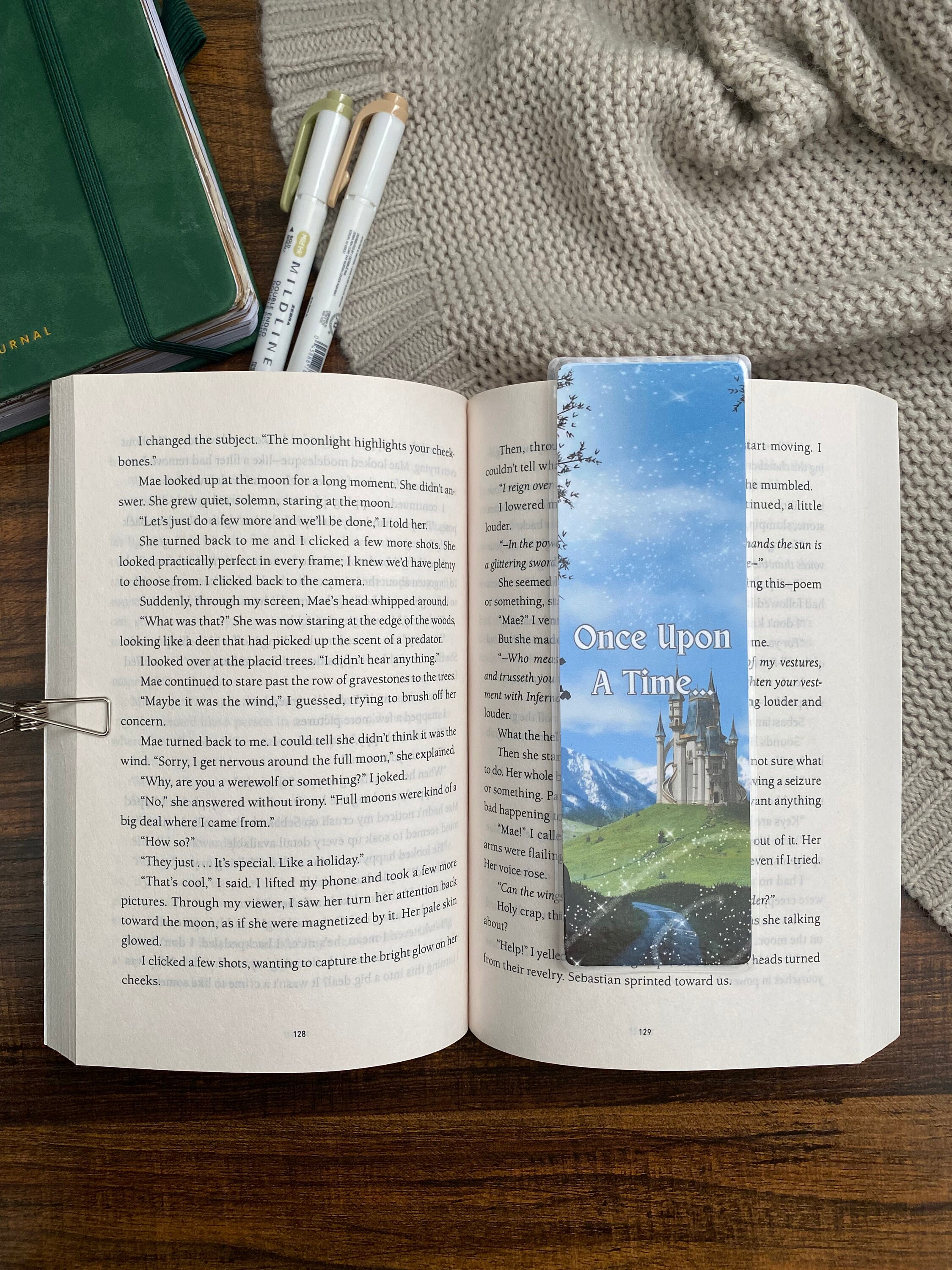 Once Upon a Time Collection Individual or Set Handmade Bookmarks ...